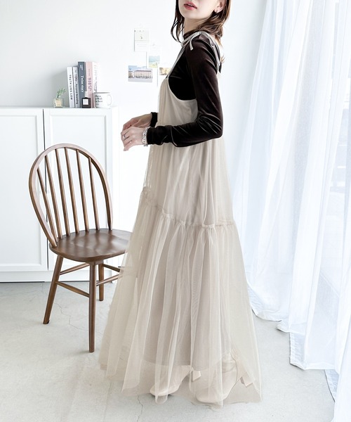 Yahoo!オークション - 「classicalelf」 キャミソールワンピース MEDIU...