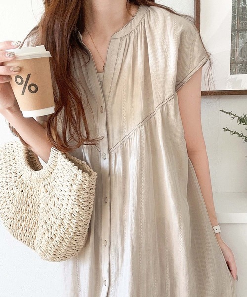 classicalelf 「classicalelf」 ノースリーブワンピース MEDIUM ベージュ レディース : ZOZOTOWN Yahoo!店 - 通販 - Yahoo!ショッピング