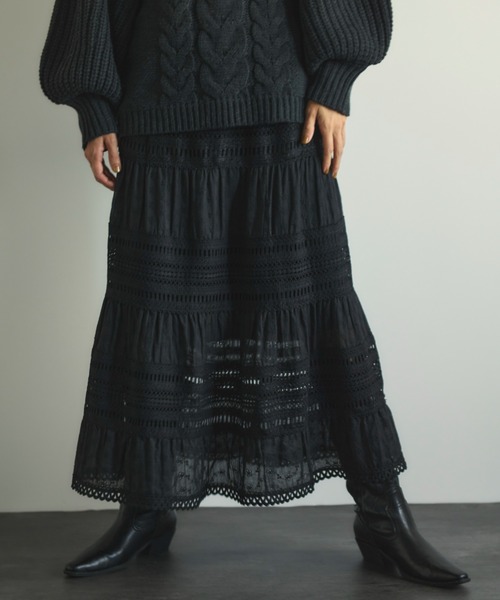 Libra Cue 「Libra Cue」 フレアスカート FREE ブラック レディース : ZOZOTOWN Yahoo!店 - 通販 - Yahoo!ショッピング