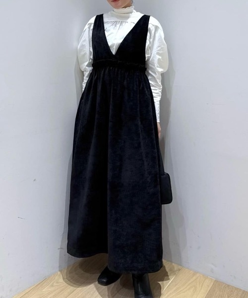 STYLEMIXER（スタイルミキサー） ジャンパースカート 2WAYベロア