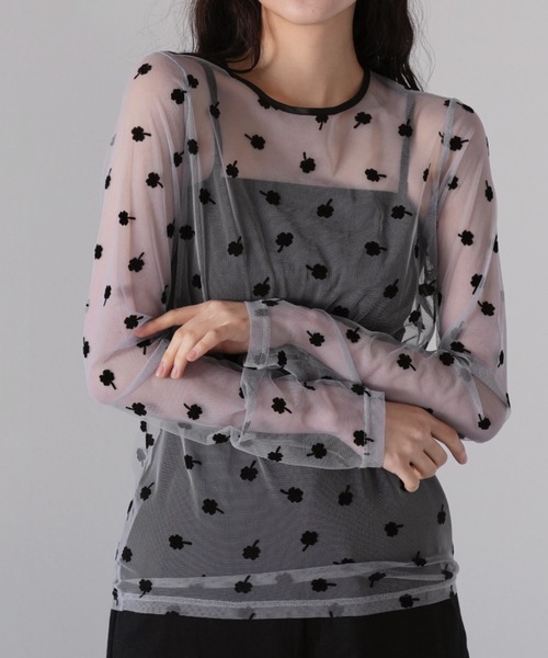 tシャツ Tシャツ レディース clover see through tops :81751132:ZOZOTOWN Yahoo!店 - 通販 ...