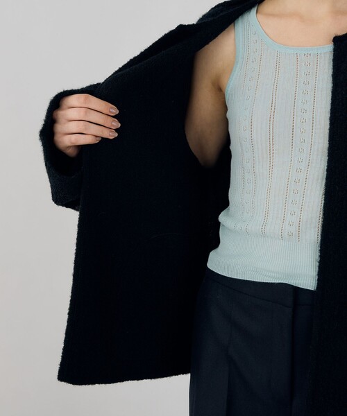 DES PRES（デプレ） ジャケット ノーカラージャケット パイルステッチ