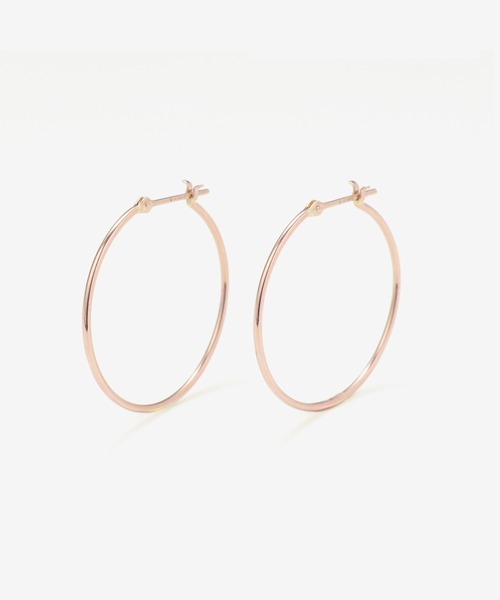 ESTELLE ピアス K18 ピンクゴールド フープ ESTELLE/エステール レディース : ZOZOTOWN Yahoo!店 - 通販 - Yahoo!ショッピング