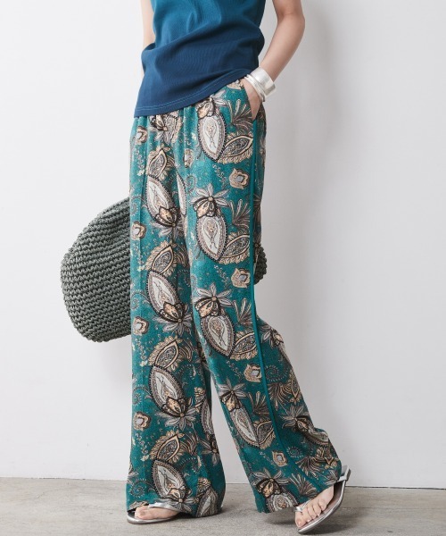 CHIC STYLE 「CHIC STYLE」 イージーパンツ 4L グリーン レディース : ZOZOTOWN Yahoo!店 - 通販 - Yahoo!ショッピング