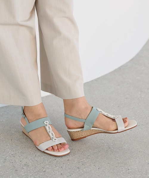 Riz raffinee（リズ ラフィーネ） サンダル ウェッジサンダル