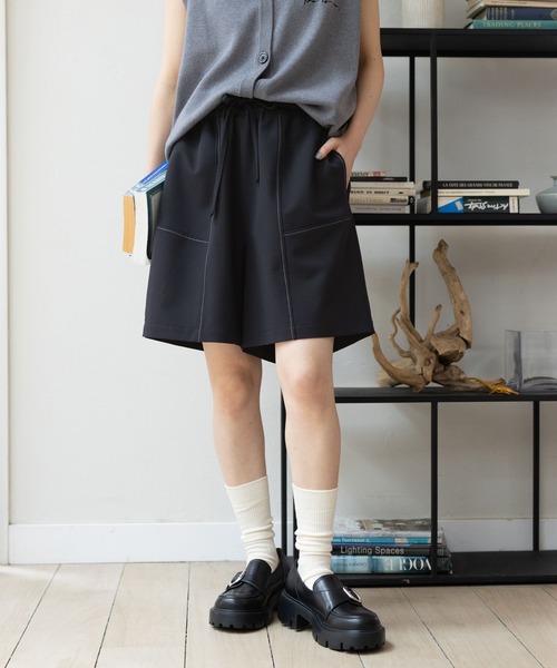 RAGEBLUE スラックス パンツ 「セットアップ対応」TRステッチショートパンツ/ハーフパンツ レディース : ZOZOTOWN Yahoo!店 - 通販 - Yahoo!ショッピング