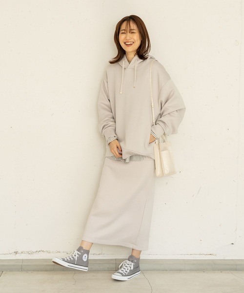 GLOBAL WORK 「GLOBAL WORK」 プルオーバーパーカー LARGE グレイッシュベージュ レディース : ZOZOTOWN ...