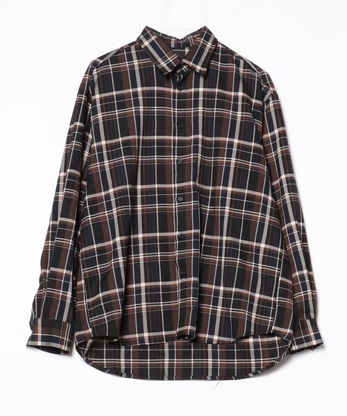 URBAN RESEARCH 「URBAN RESEARCH」 チェック柄長袖シャツ M ブラウン メンズ : ZOZOTOWN Yahoo!店 - 通販 - Yahoo!ショッピング