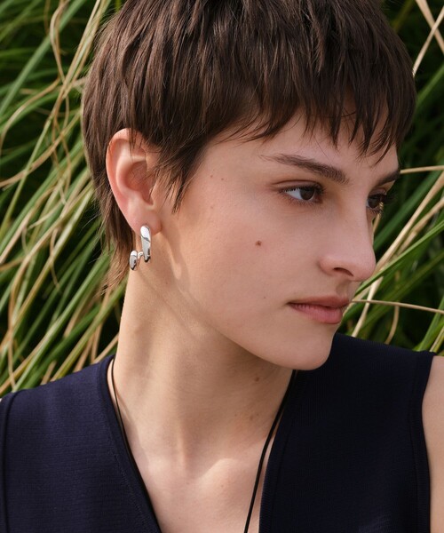 PHILIPPE AUDIBERT（フィリップ オーディベール） ピアス PAIGE EARRINGS SILVER レディース : ZOZOTOWN Yahoo!店 - 通販 - Yahoo ...
