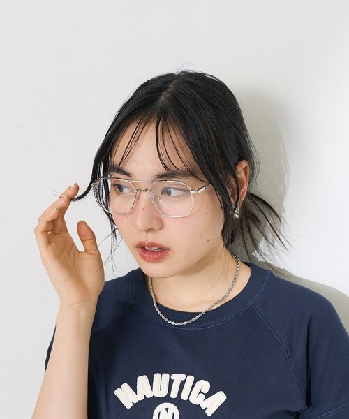 FREAK'S STORE（フリークスストア） メガネ ONE SIZE シルバー レディース : ZOZOTOWN Yahoo!店 - 通販 - Yahoo!ショッピング