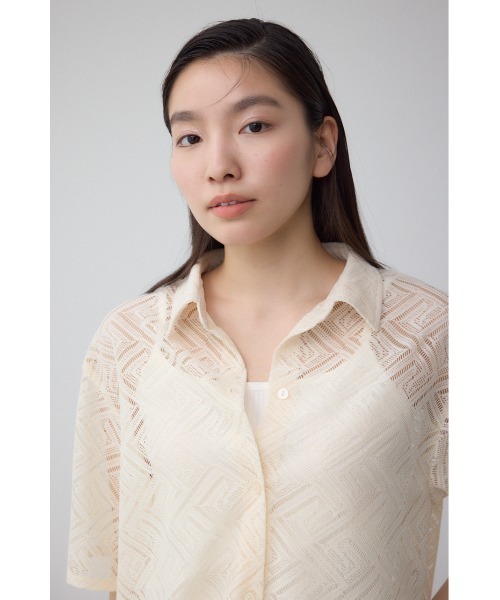AZUL BY MOUSSY ブラウス シャツ レース半袖シャツ レディース : ZOZOTOWN Yahoo!店 - 通販 - Yahoo!ショッピング