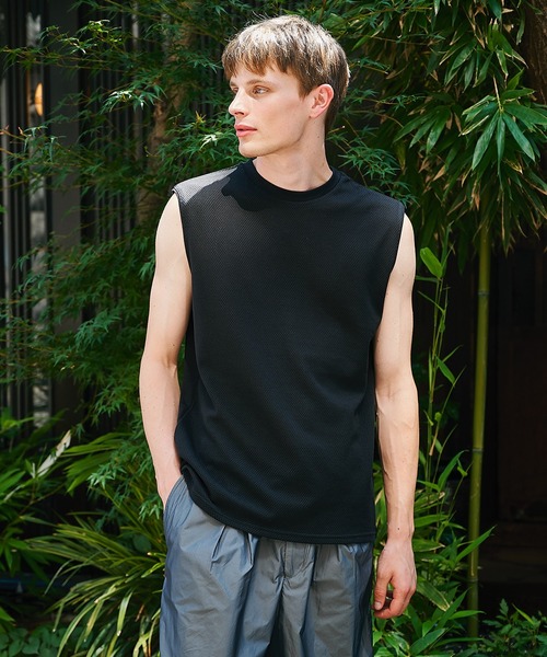 markaware タンクトップ 「MARKAWARE/marka」MESH SLEEVELESS TEE メンズ : ZOZOTOWN Yahoo!店 - 通販 - Yahoo!ショッピング