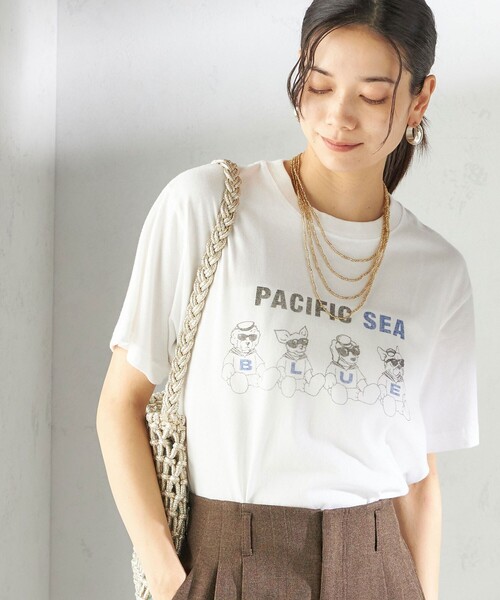 Odub tシャツ 「SHIPS別注」Odub:「手洗い可能」プリント TEE レディース : ZOZOTOWN Yahoo!店 - 通販 - Yahoo!ショッピング