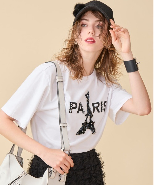 Chesty tシャツ PARIS Tシャツ/パリ（ホワイト） レディース : ZOZOTOWN Yahoo!店 - 通販 - Yahoo!ショッピング