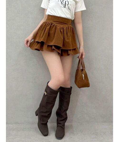 dazzlin スカート 「セットアップ対応」フェイクスウェードミニスカート : ZOZOTOWN Yahoo!店 - 通販 - Yahoo!ショッピング