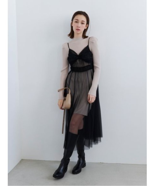 SNIDEL 「SNIDEL」 キャミソールワンピース FREE ベージュ レディース : ZOZOTOWN Yahoo!店 - 通販 - Yahoo!ショッピング