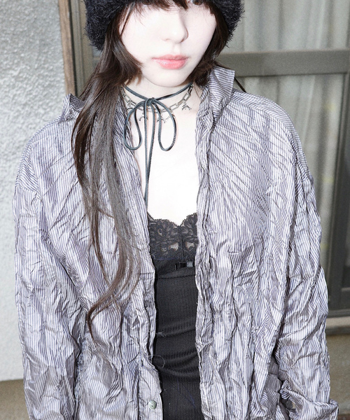 Yahoo!オークション - 「igi」 長袖シャツ FREE ネイビー レディース