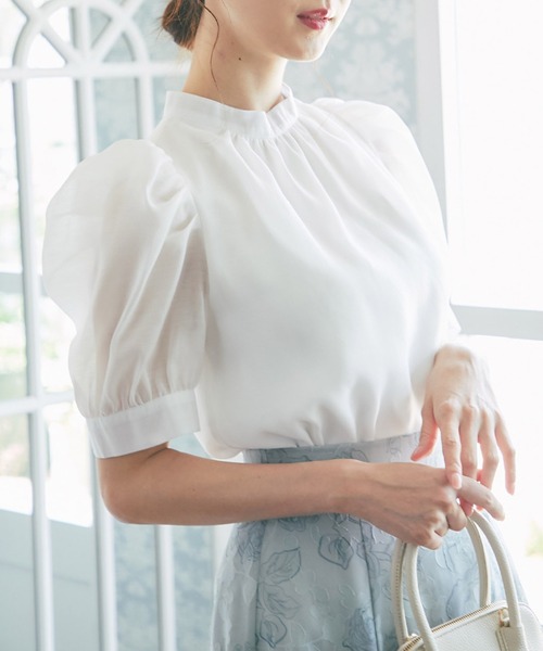 tocco closet 「tocco closet」 半袖ブラウス M オフホワイト レディース : ZOZOTOWN Yahoo!店 - 通販 - Yahoo!ショッピング