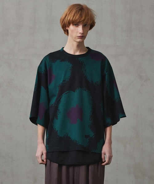 SHAREEF 「SHAREEF」 半袖Tシャツ 1 グリーン メンズ : ZOZOTOWN Yahoo!店 - 通販 - Yahoo!ショッピング