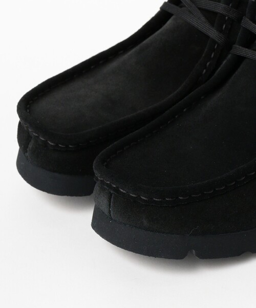 Clarks ブーツ ORIGINALS / Wallabee GORE-TEX（R） Black Suede メンズ : ZOZOTOWN ...