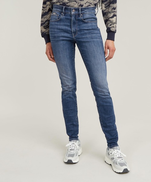 G-STAR RAW ジーンズ デニム デニムパンツ 3301 SKINNY JEANS/ストレッチスキニージーンズ/L28 レディース : ZOZOTOWN Yahoo!店 - 通販 ...