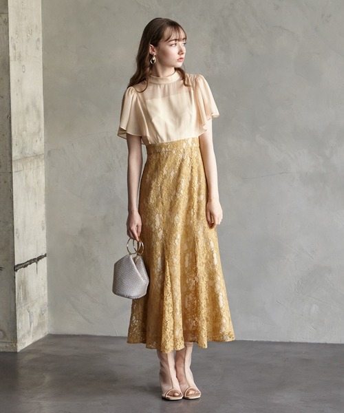 Yahoo!オークション - 「AIMER」 ドッキングワンピース SMALL イエロー...