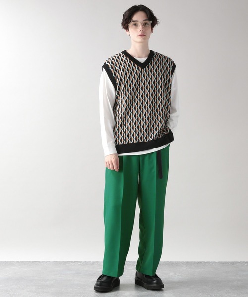 Yahoo!オークション - 「RAGEBLUE」 Vネックニット MEDIUM ブラック メ...