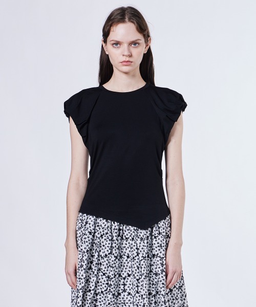 Sov. tシャツ ベア天竺ギャザーシャツ レディース : ZOZOTOWN Yahoo!店 - 通販 - Yahoo!ショッピング