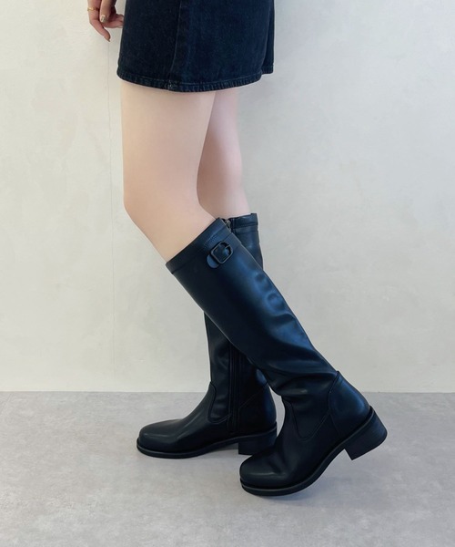 ORiental TRaffic（オリエンタルトラフィック） ブーツ ＼ 細見え