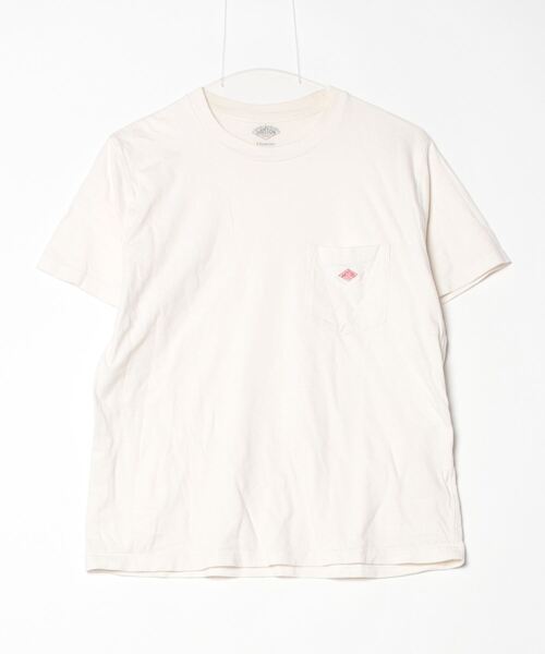 Danton 「DANTON」 ワンポイント半袖Tシャツ 36 ベージュ レディース : ZOZOTOWN Yahoo!店 - 通販 - Yahoo!ショッピング