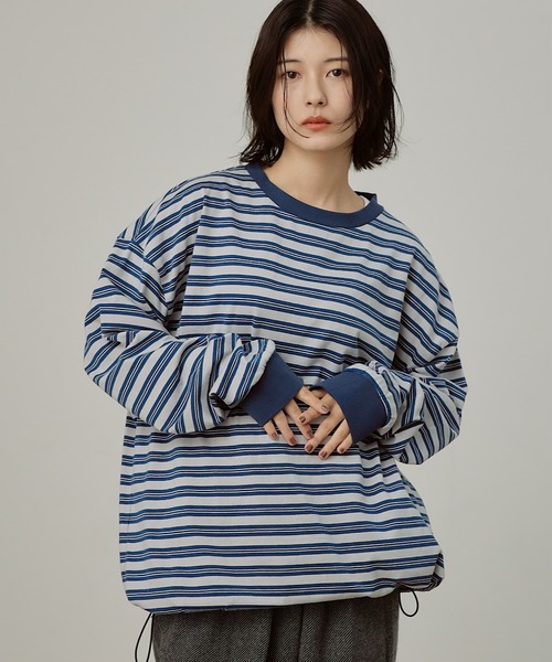 YOEL 「YOEL」 長袖Tシャツ MEDIUM ネイビー メンズ : ZOZOTOWN Yahoo!店 - 通販 - Yahoo!ショッピング