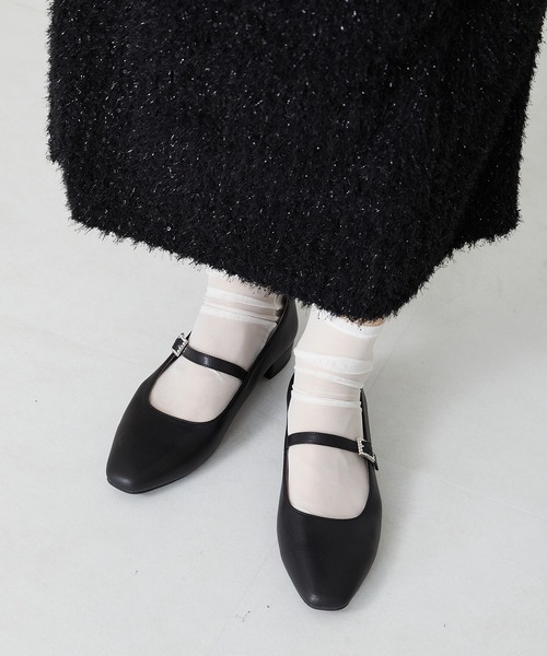 WA ORiental TRaffic 「WA TRaffic」 フラットパンプス 37 ブラック レディース : ZOZOTOWN Yahoo!店 - 通販 - Yahoo!ショッピング