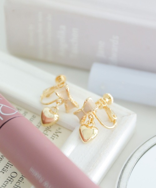 tiny イヤリング ミニリボンイヤリング「tiny tiny(ティニーティニー)」 レディース : ZOZOTOWN Yahoo!店 ...