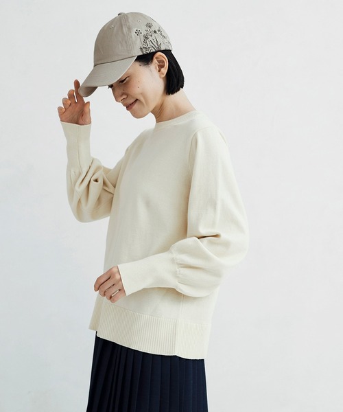 Sunny clouds 「Sunny clouds」 長袖ニット LARGE ダークネイビー レディース : ZOZOTOWN Yahoo!店 - 通販 - Yahoo!ショッピング