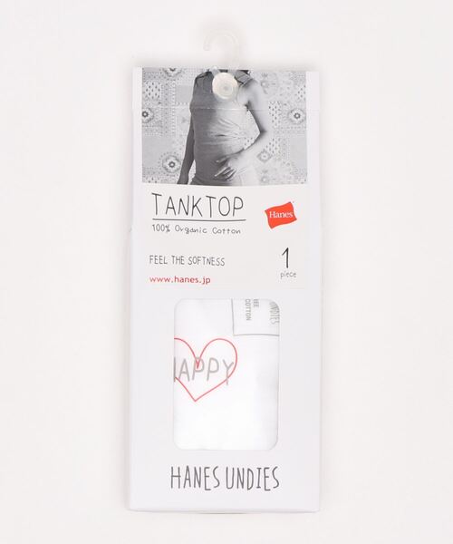 Hanes タンクトップ 「HANES/ヘインズ」UNDIES RIB TANK TOP HW2−T201 タンクトップ 脇に縫い目のない丸胴 ...