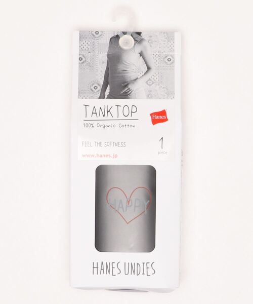 Hanes タンクトップ 「HANES/ヘインズ」UNDIES RIB TANK TOP HW2−T201 タンクトップ 脇に縫い目のない丸胴 ...