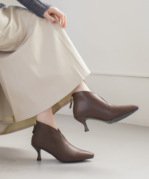 AmiAmi 「AmiAmi」 「lelien plus」ブーティ LL ダークブラウン レディース : ZOZOTOWN Yahoo!店 - 通販 - Yahoo!ショッピング