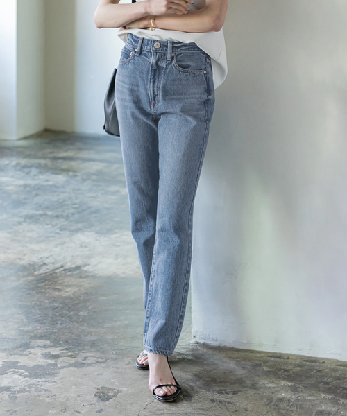 NOBLE 「NOBLE」 「NEED BY HERITAGE」加工デニムパンツ 23 サックスブルー レディース : ZOZOTOWN Yahoo!店 - 通販 - Yahoo!ショッピング