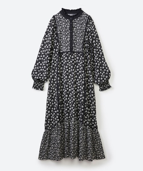 Yahoo!オークション - 「haco 」 長袖ワンピース X-LARGE ブラック系そ...