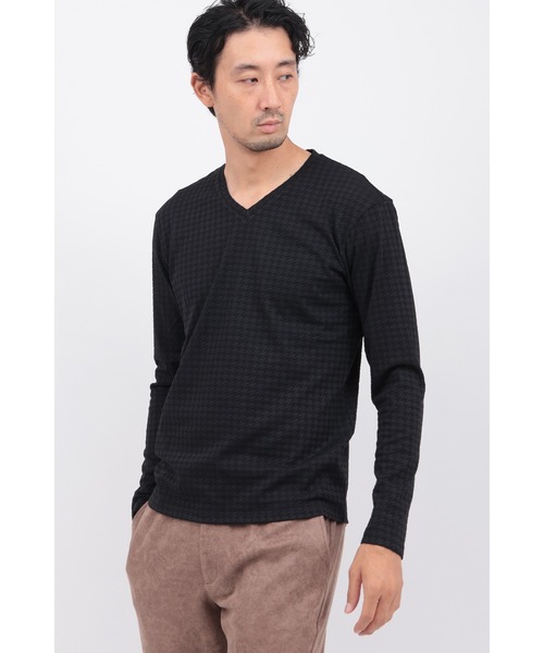 HIGH STREET（ハイストリート） tシャツ チドーロJQナガソデVネック