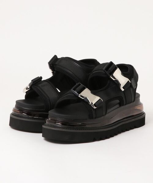 Yahoo!オークション - 「HARE」 サンダル MEDIUM ブラック メンズ