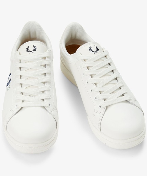 FRED PERRY（フレッドペリー） スニーカー B722 Leather / 1952 Branded／レザーロゴスニーカー メンズ ...