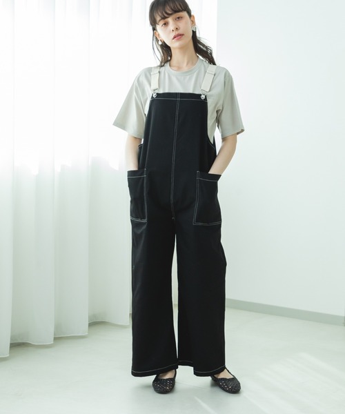 pairmanon 「pairmanon」 オーバーオール FREE ブラック系その他 レディース : ZOZOTOWN Yahoo!店 - 通販 - Yahoo!ショッピング