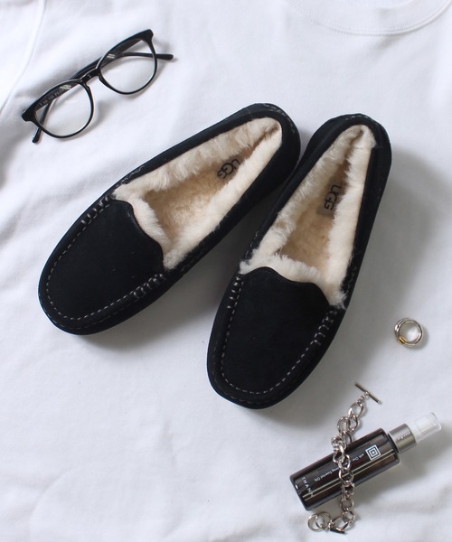 UGG Australia 「UGG」 モカシンシューズ 24.0cm ブラック レディース : ZOZOTOWN Yahoo!店 - 通販 - Yahoo!ショッピング