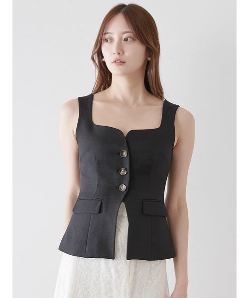 SNIDEL ベスト ジレ ジレトップス レディース : ZOZOTOWN Yahoo!店 - 通販 - Yahoo!ショッピング