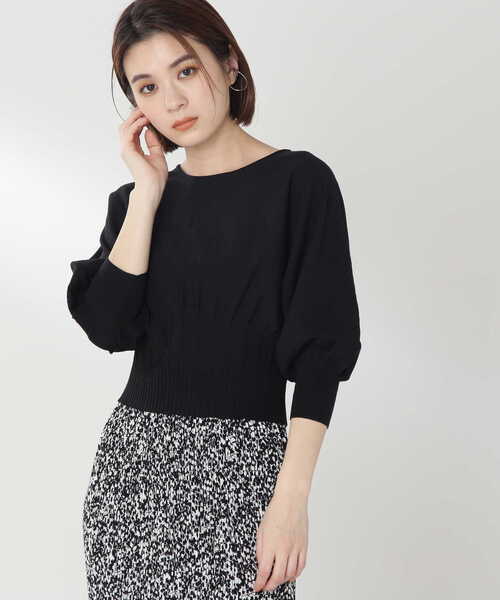 NATURAL BEAUTY BASIC 「NATURAL BASIC」 半袖ニット FREE ピンク レディース : ZOZOTOWN ...