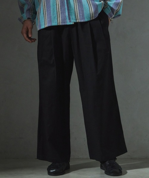 JOURNAL STANDARD relume（ジャーナルスタンダード レリューム） パンツ 「ZOZO限定」OVER CHEF 綿麻 ...
