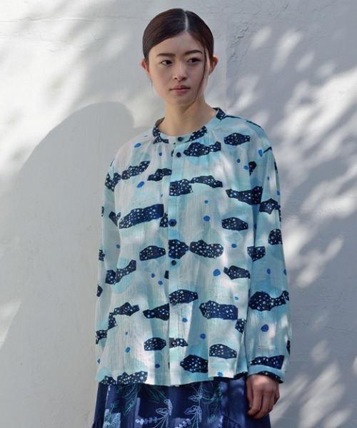 SUPER HAKKA 「SUPER HAKKA」 長袖ブラウス FREE ライトブルー レディース : ZOZOTOWN Yahoo!店 - 通販 - Yahoo!ショッピング