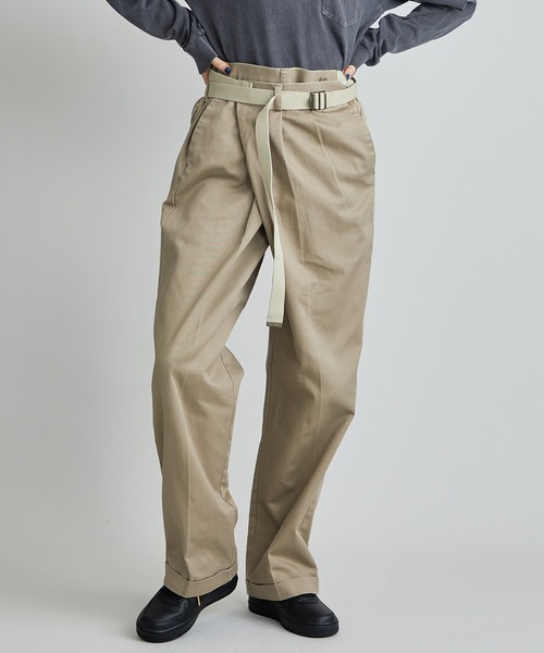 MAISON EUREKA 「MAISON EUREKA」 チノパンツ MEDIUM ベージュ レディース : ZOZOTOWN Yahoo!店 - 通販 - Yahoo!ショッピング