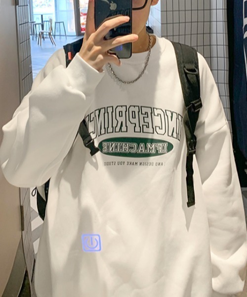 Yahoo!オークション - 「MGV」 スウェットカットソー MEDIUM ホワイト ...